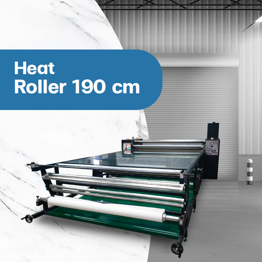 Heat Roller 1.9m | เครื่องรีดโรล 190cm - Mimaki Thailand