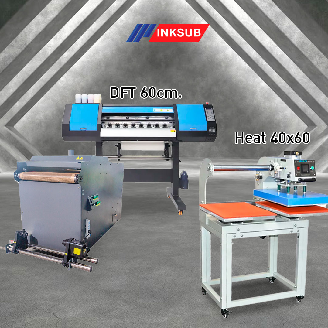เครื่องสกรีนเสื้อ DFT + เครื่องรีดร้อน 40x60cm. - Mimaki Thailand